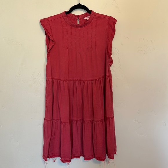 Terra & Sky | Dresses | Terra Sky Plus Tiered High Neck Dress Size 4 ...